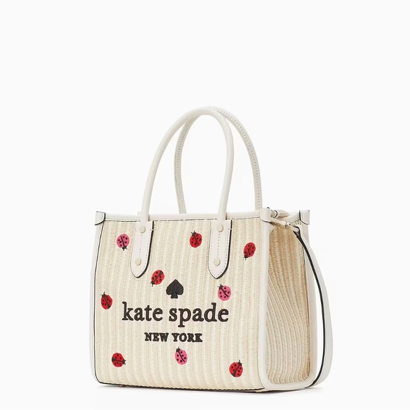 kate spade | Bags | Kate Spade Ella Dottie The Ladybug Embroidered ...